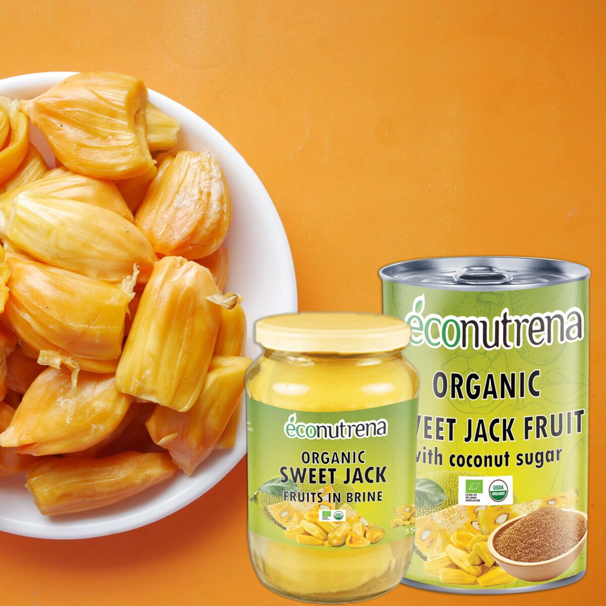 No:01 Sweet Jack Fruit - Econutrena Pure Coconut Product