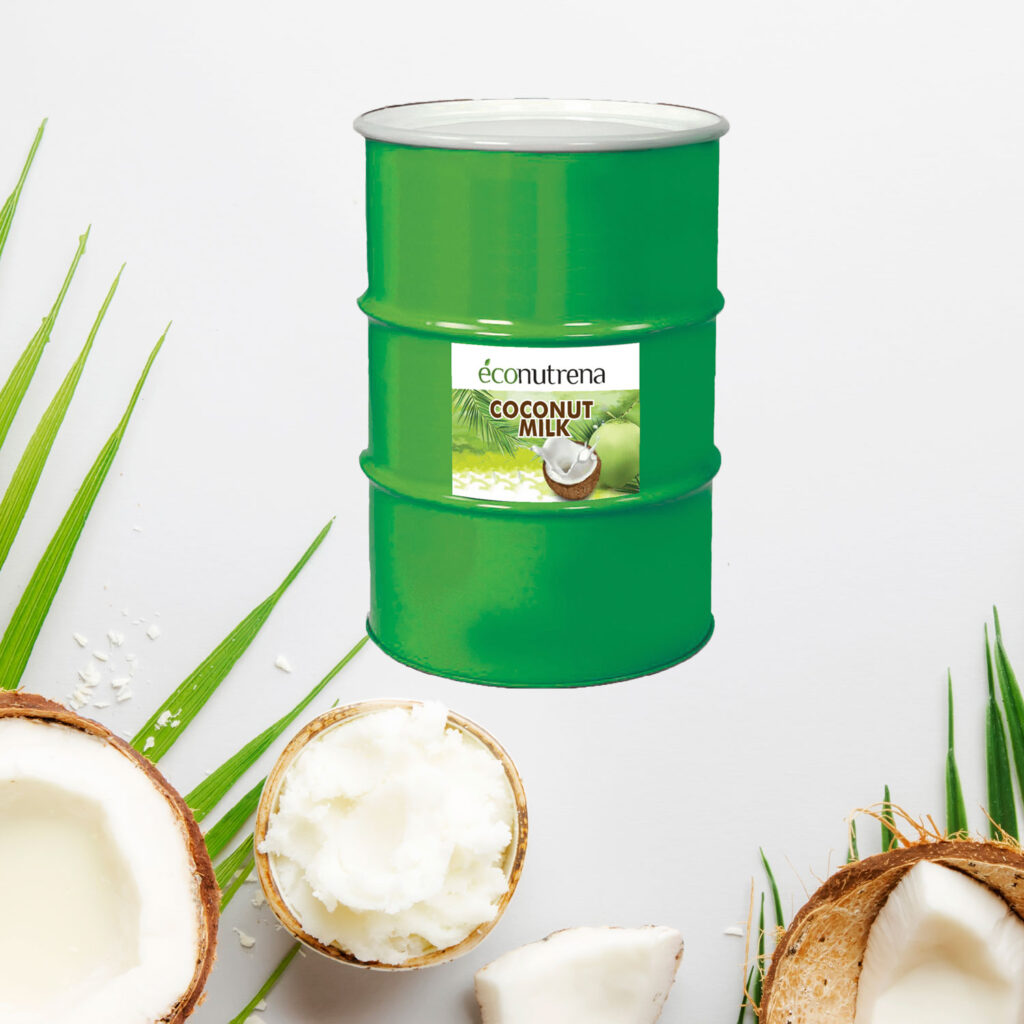 Fresh Coconut Milk | 100% Natural & Organic | Econutrena.com