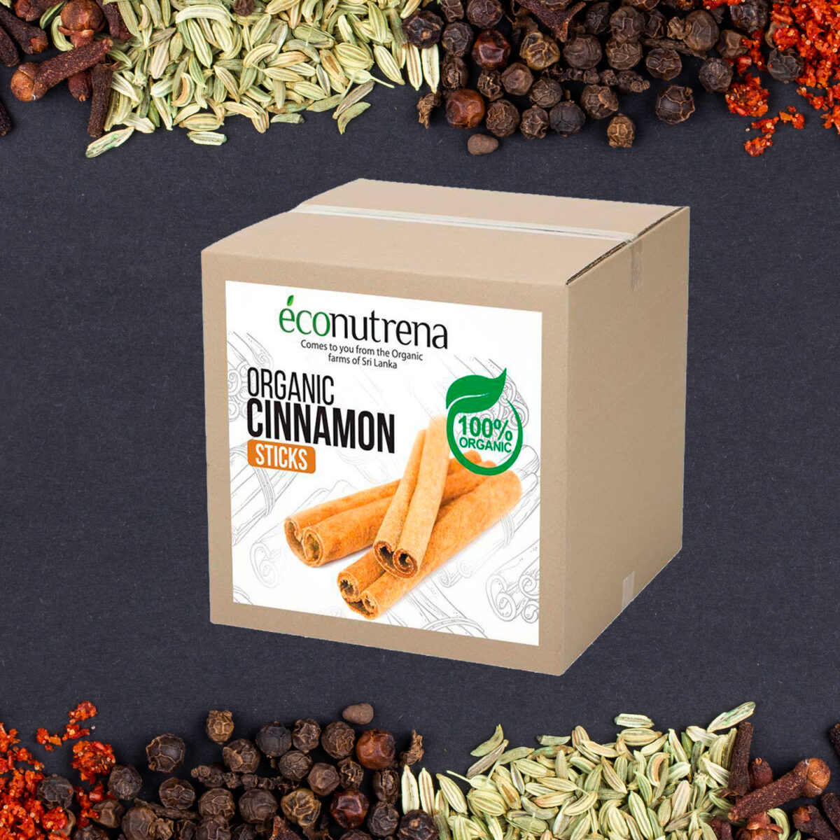 Premium Organic Cinnamon Bulk - Econutrena-Organic Products