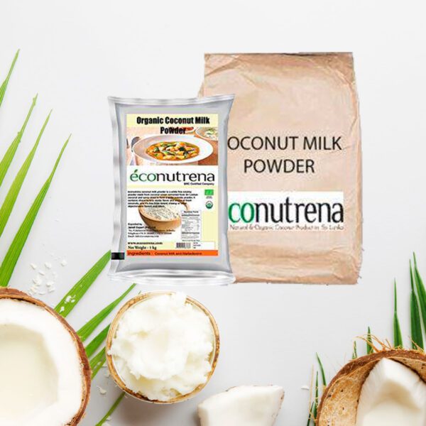 Bulk Coconut Milk Powder - Econutrena - Organic Coconut